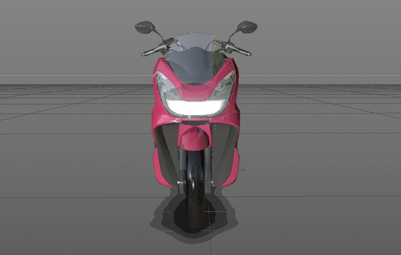 3D model Honda PCX 125 Bike 3D Model Game Model VR / AR / low-poly ...