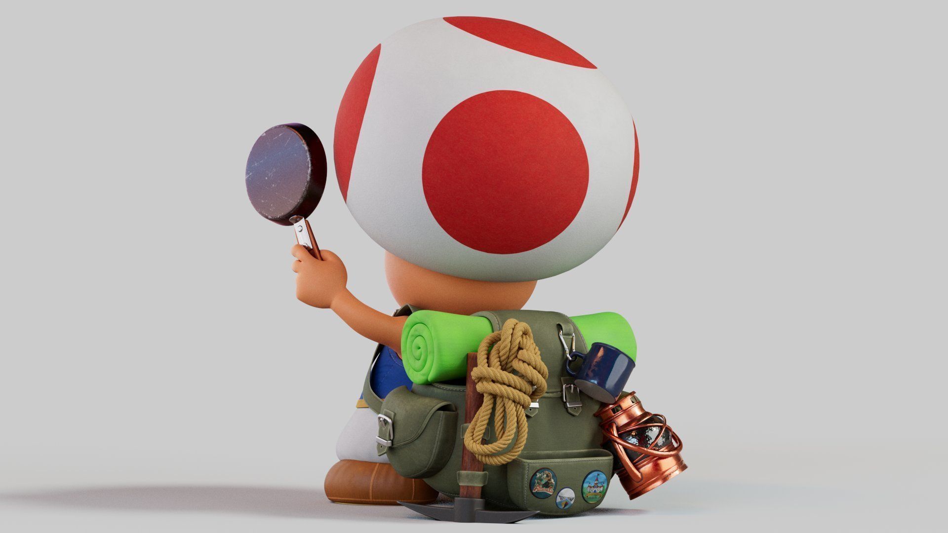 Toad Rig From The Super Mario Bros Movie 3D model rigged | CGTrader