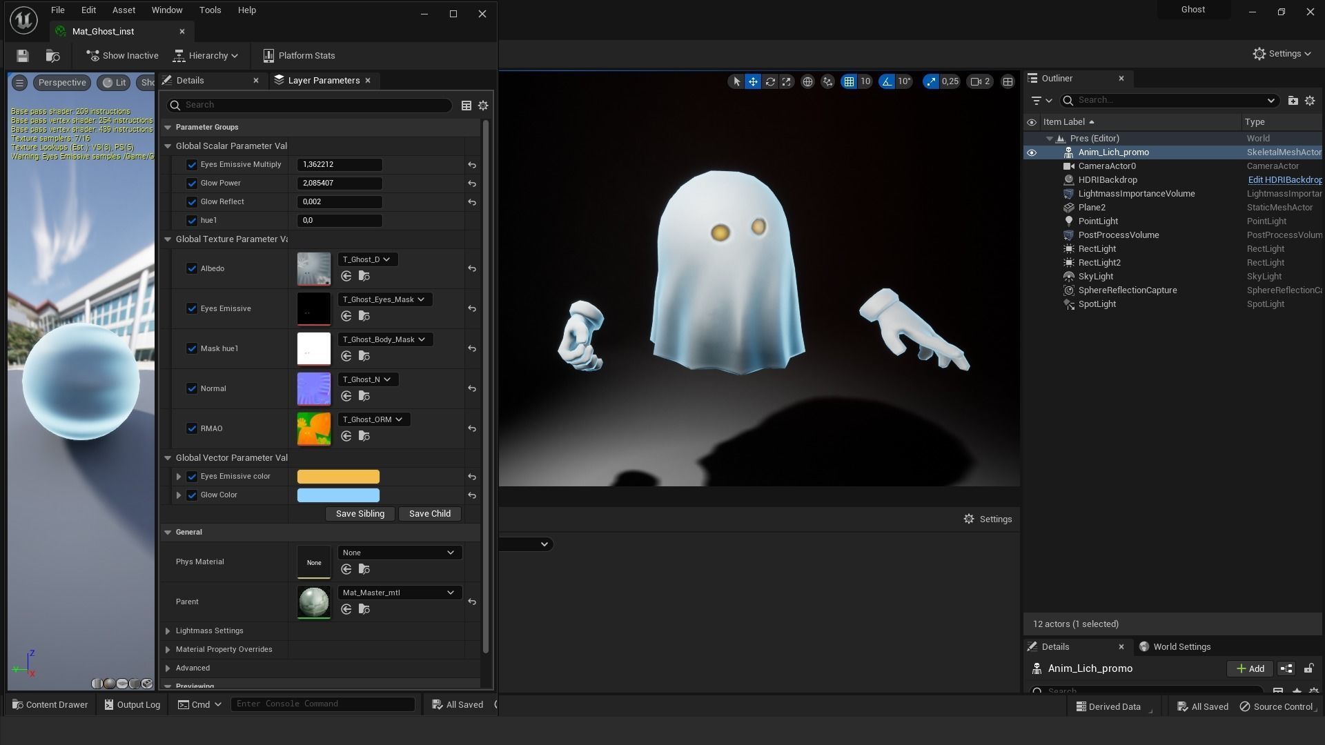 3D model Ghost VR / AR / low-poly | CGTrader