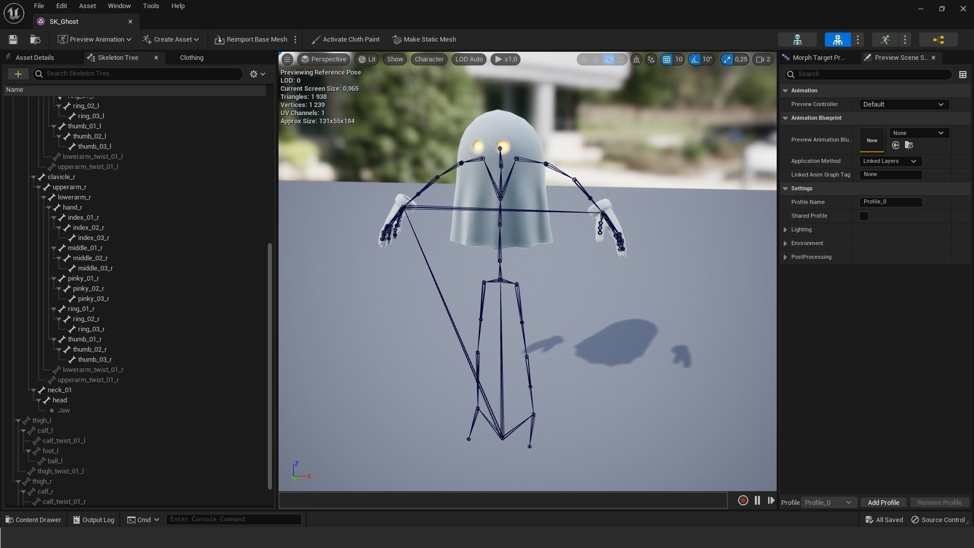 3D model Ghost VR / AR / low-poly | CGTrader