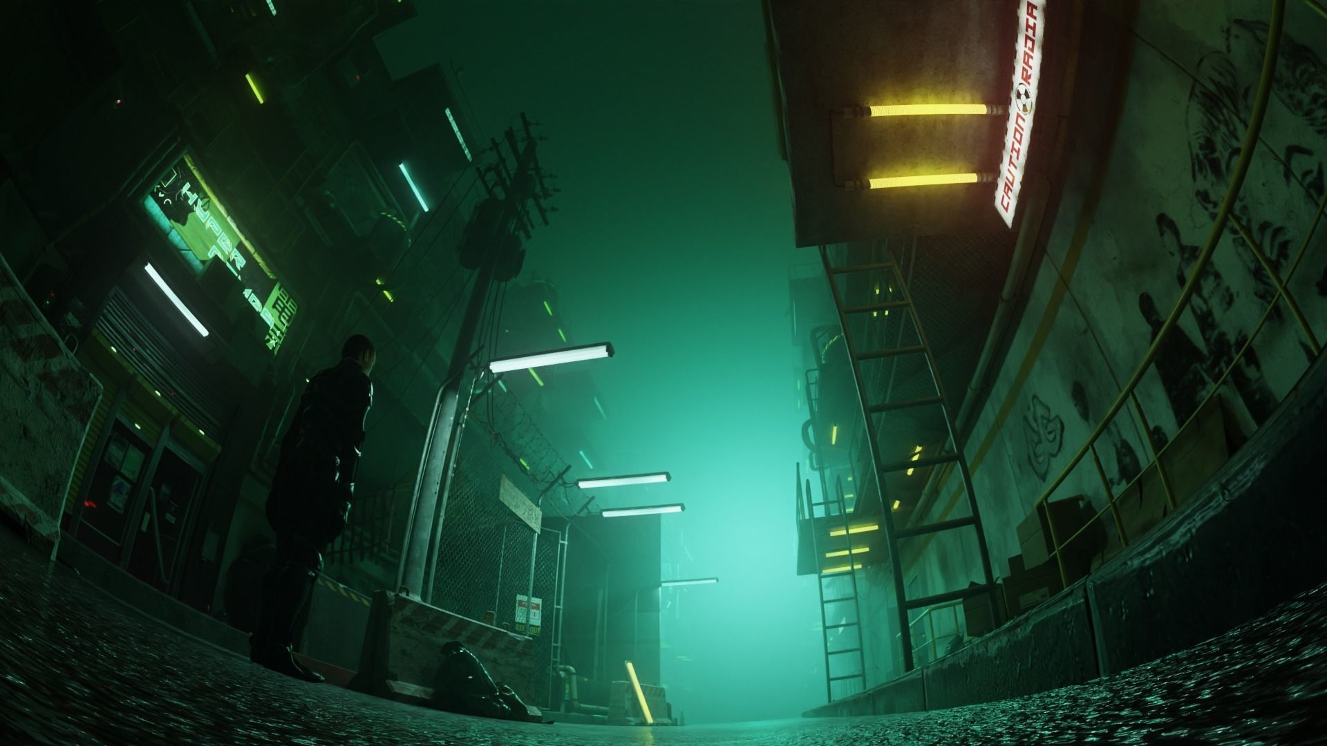3D model Cyberpunk Slums VR / AR / low-poly | CGTrader