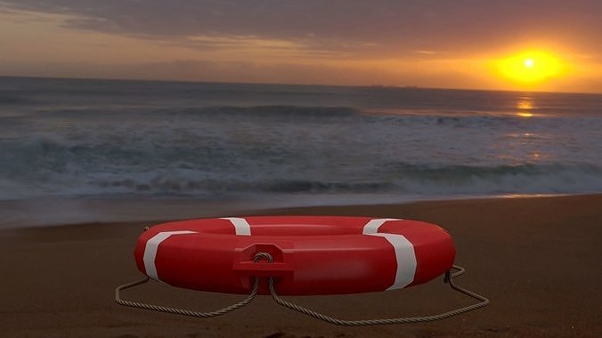 Lifeline Rescue Emergency Survival Safety line free VR / AR / low-poly ...