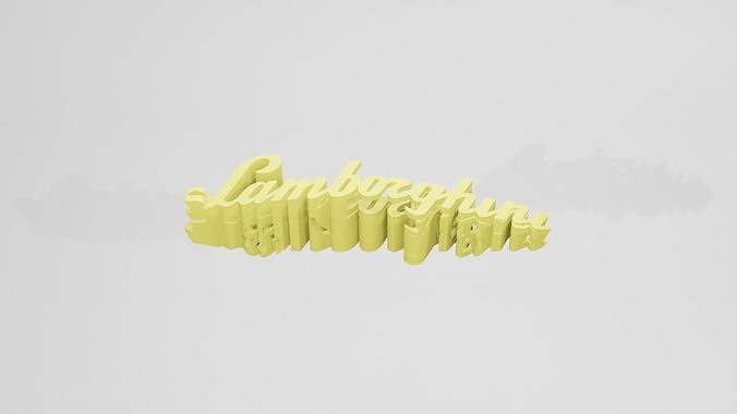 Lamborghini Aventador SVJ - Keychain 3D model 3D printable | CGTrader