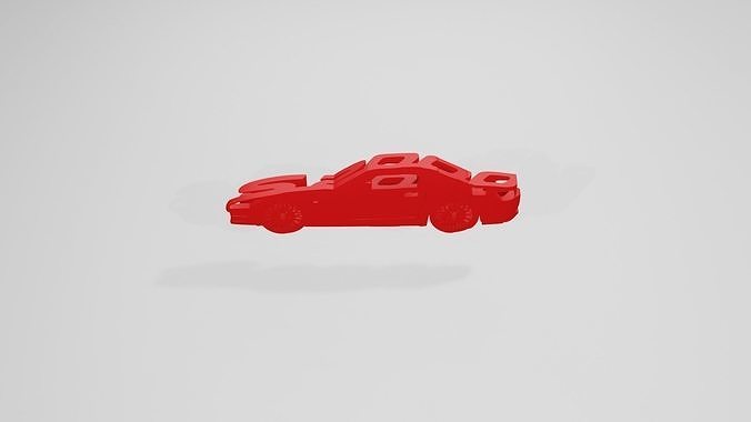 Honda S2000 - Keychain 3D model 3D printable | CGTrader