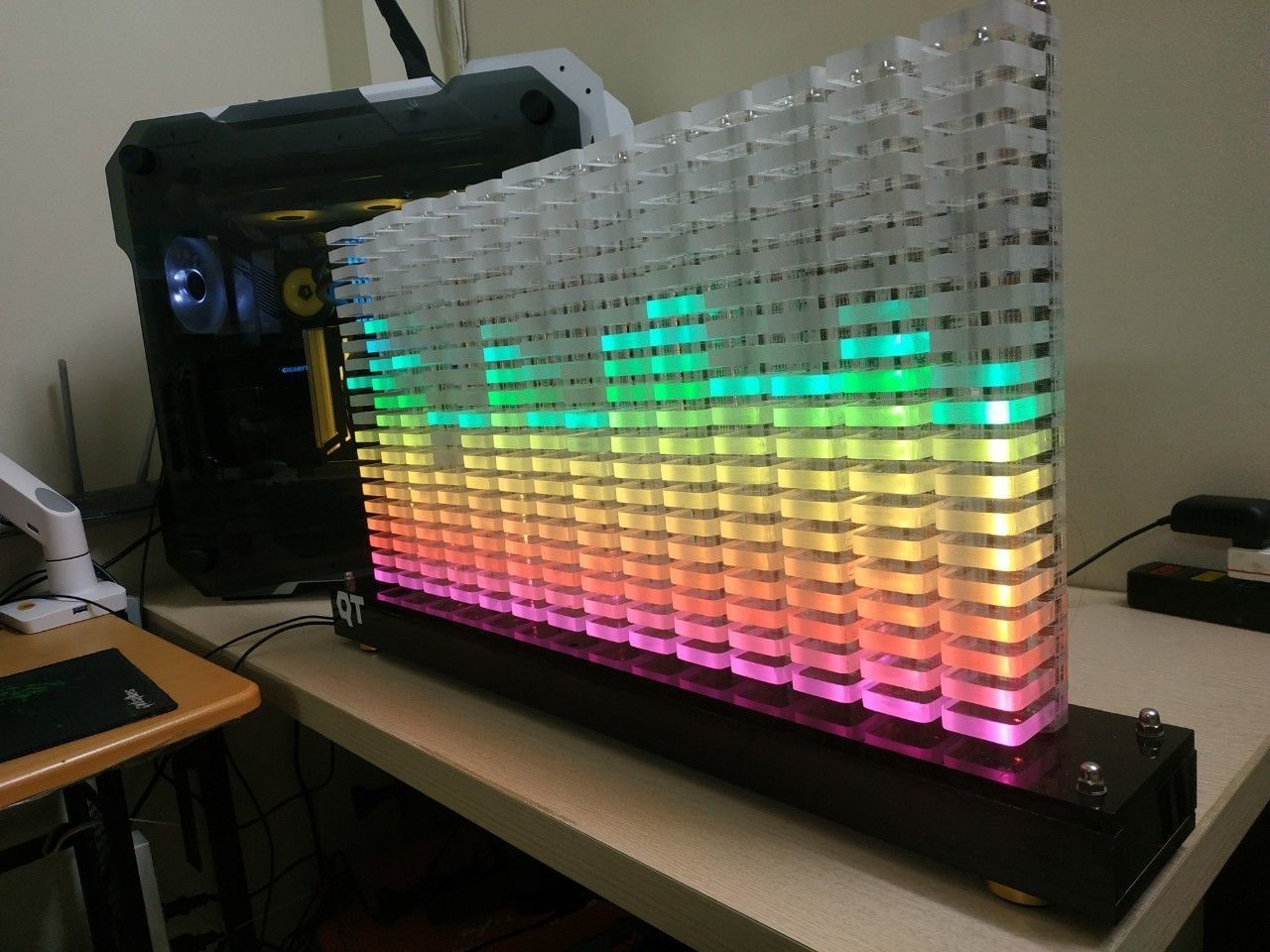 Led Music Tower 3D model 3D printable | CGTrader