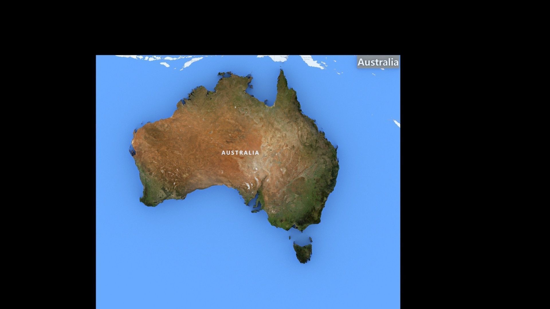 Australia mainland 3D Terrain Topography DEM MODEL 3D model | CGTrader