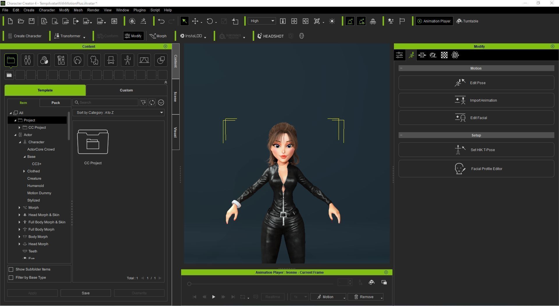3D model Cartoony Girl Rigged Animated 2500 Free Animation Tutorial VR / AR / low-poly | CGTrader