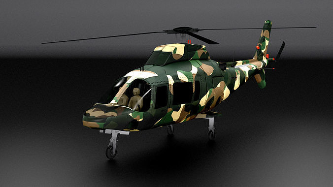 3D model Agusta-hirundo-a109 VR / AR / low-poly | CGTrader