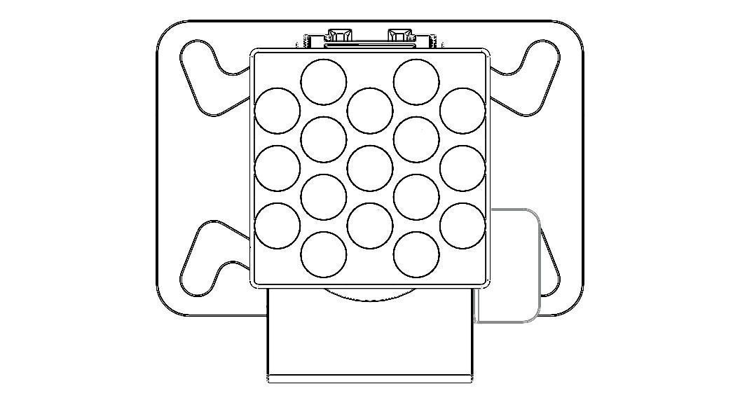 Adjustable Height Floor Lock 3D model rigged | CGTrader