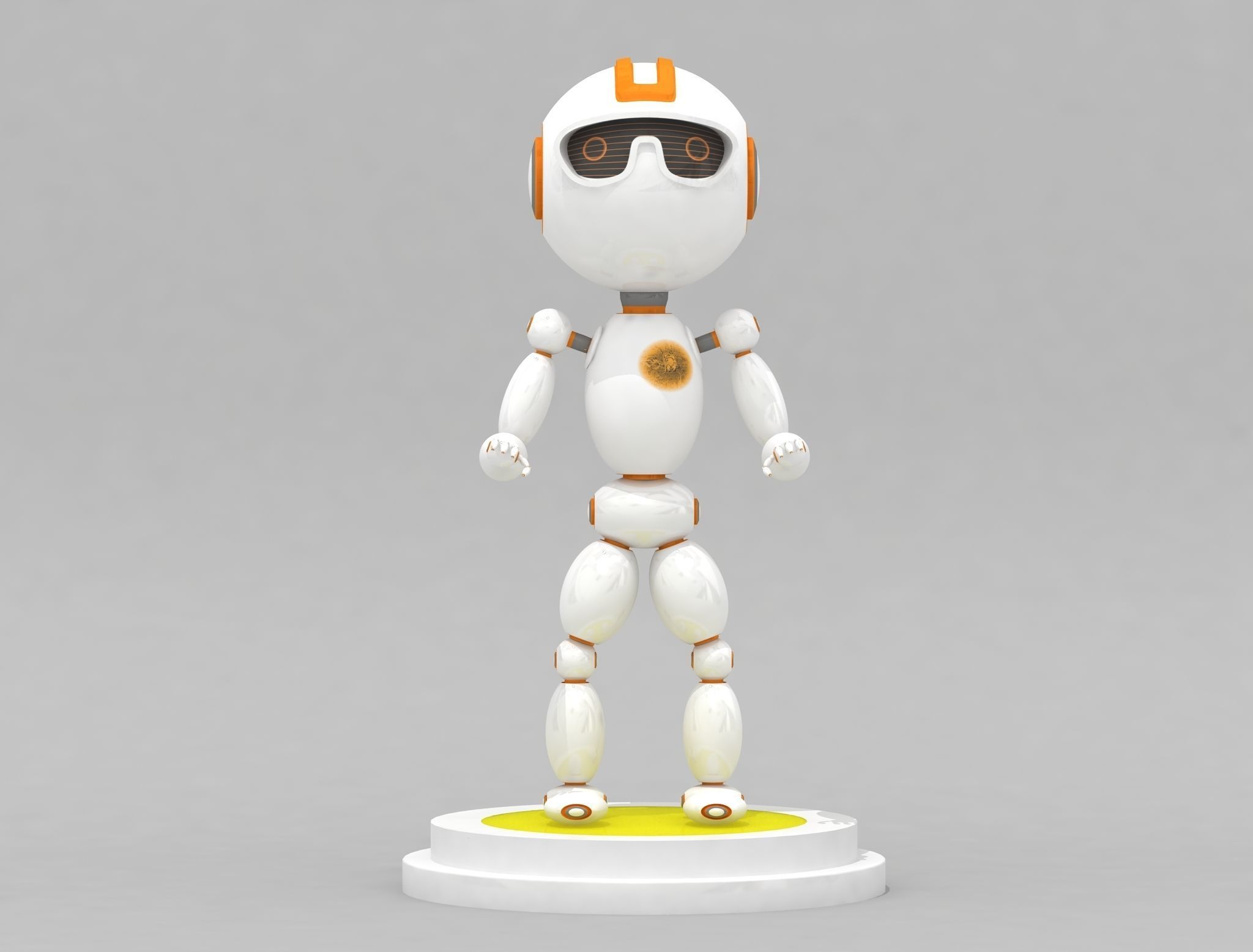Sci-Fi Robot Character Robeco 3D model | CGTrader Sci-Fi Robot Character Robeco 3D model | CGTrader