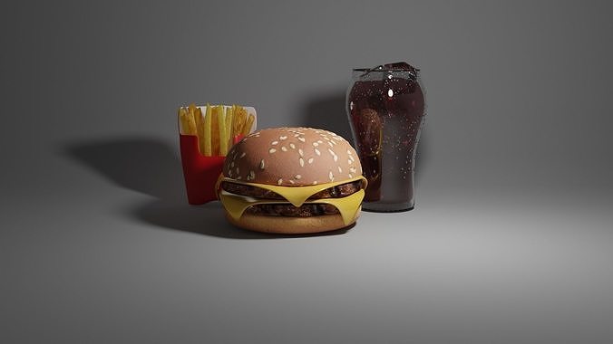 3d model fast food blender 3D model | CGTrader