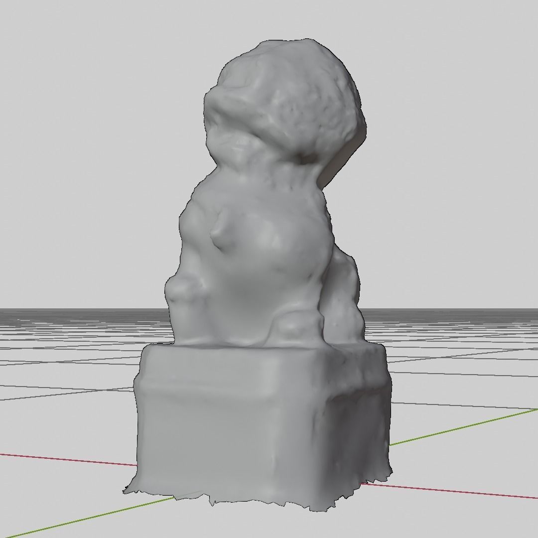Chinese Statue free 3D model | CGTrader
