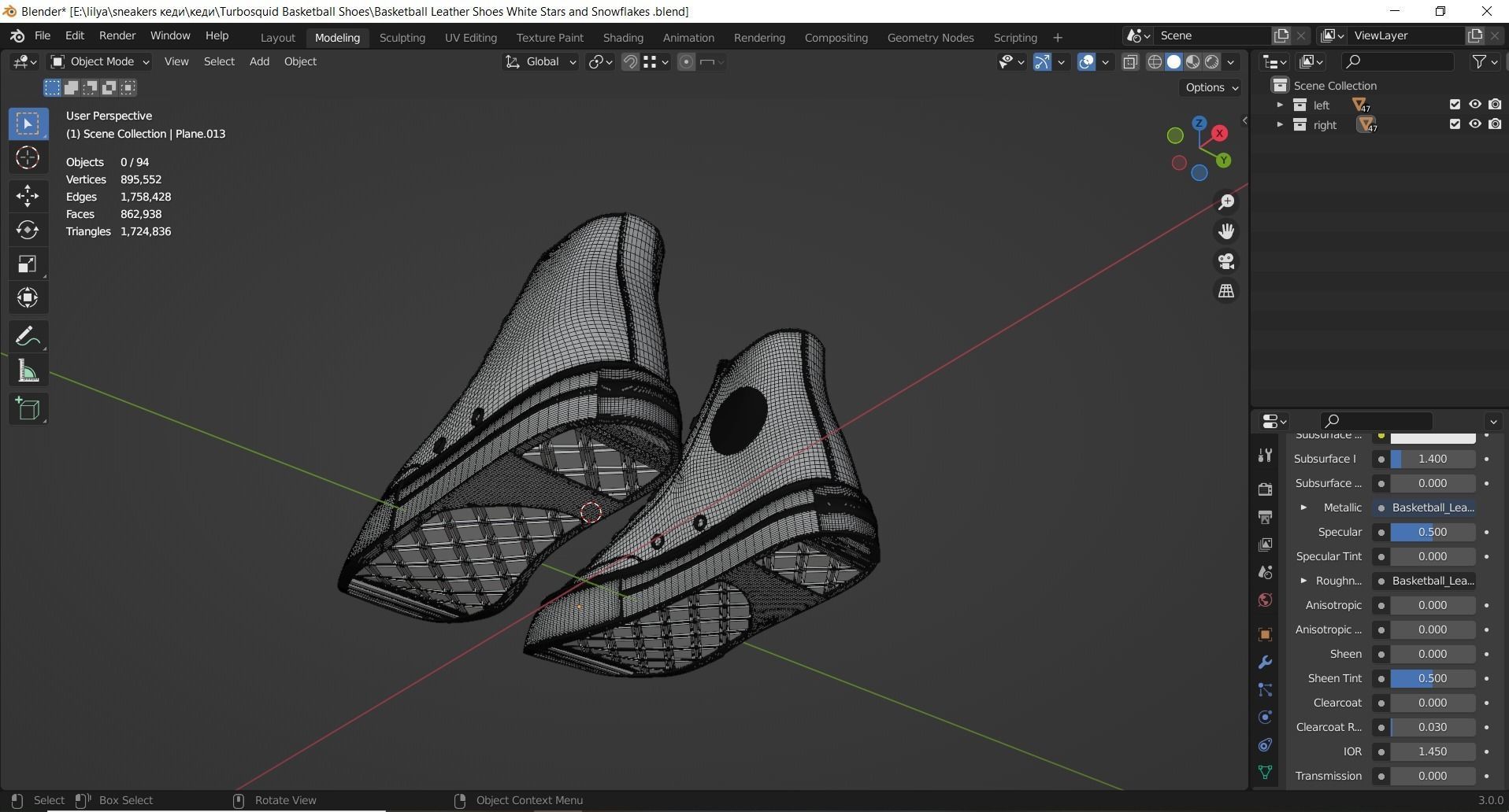 Basketball Leather Shoes Converse All Star White Star Snowflakes 3D ...