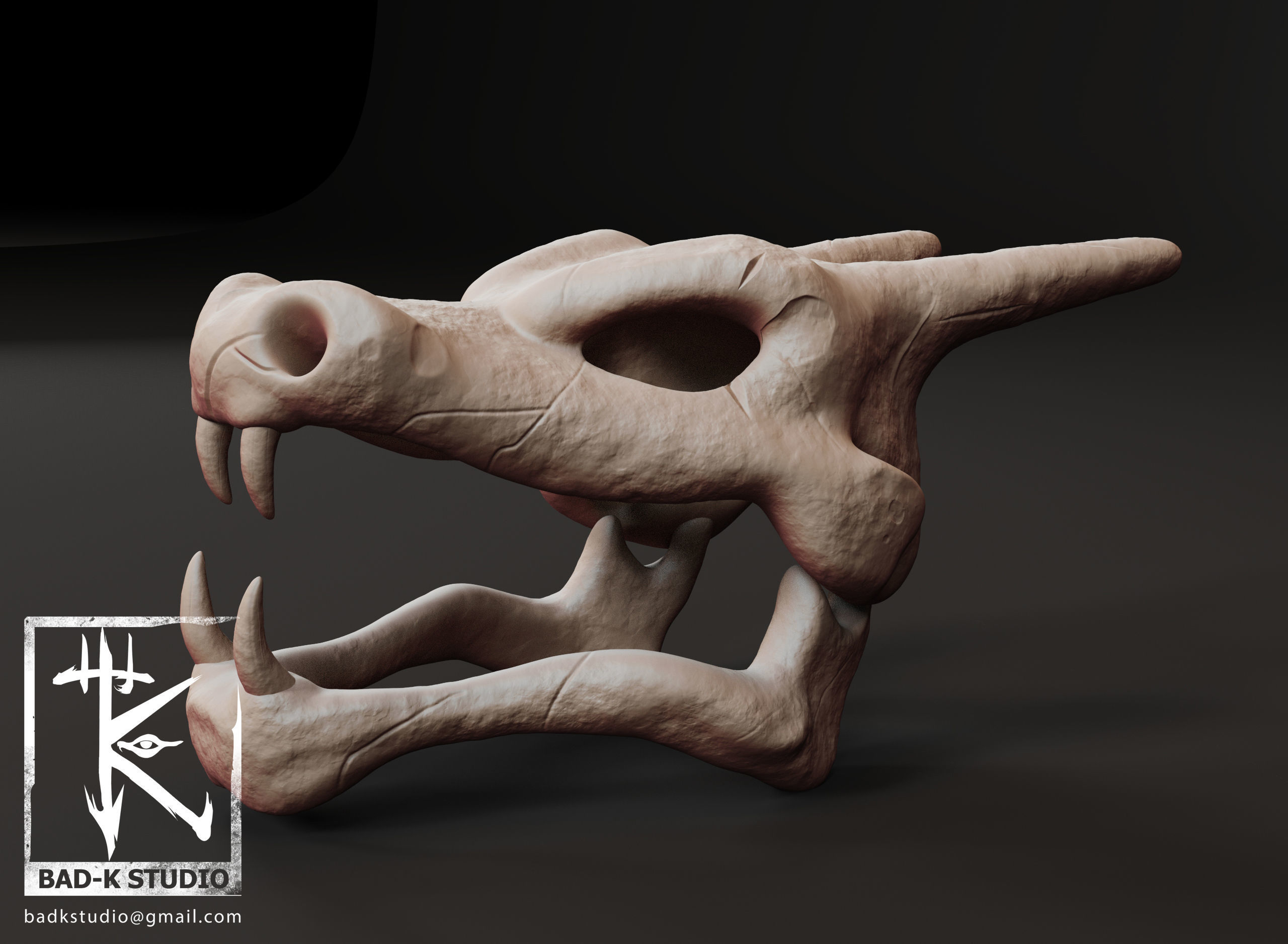 Pokemon Charizard Skull 3d printing model 3D model 3D printable | CGTrader