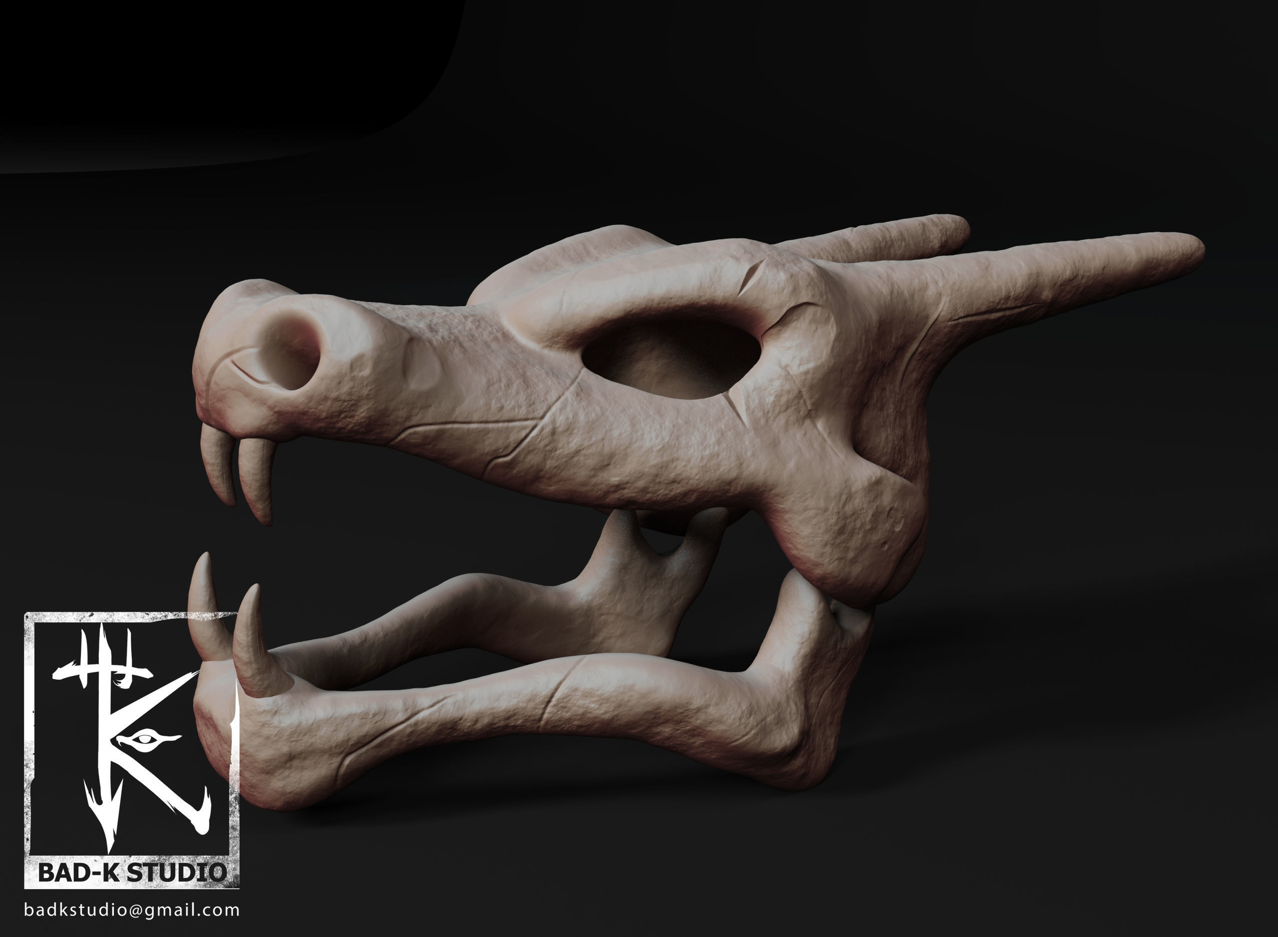 Pokemon Charizard Skull 3d printing model 3D model 3D printable | CGTrader