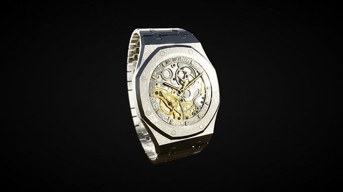AP Skeleton Watch 3D model | CGTrader