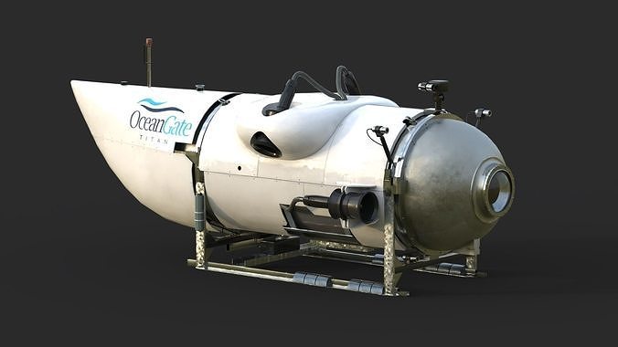 OceanGate Titan submarine 3D model | CGTrader