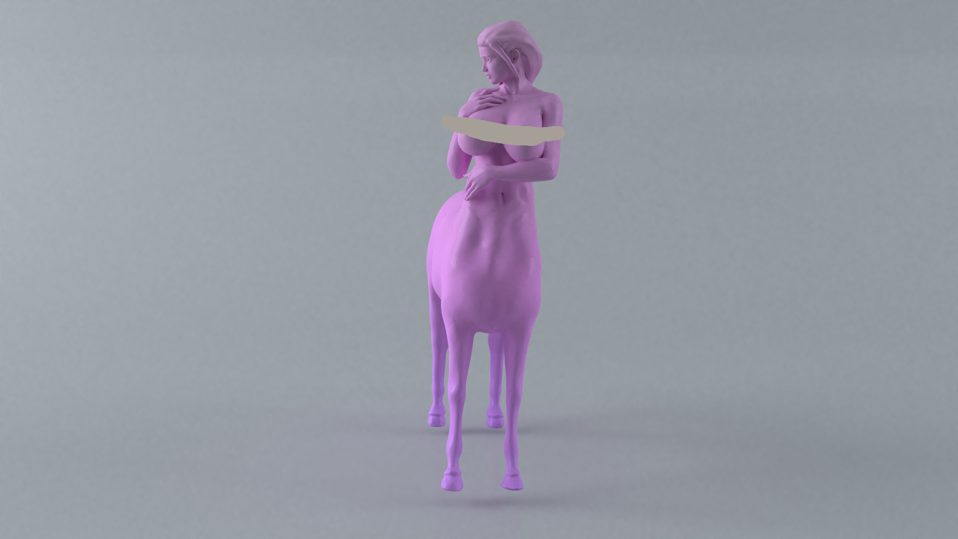 Centaur Woman 3D model 3D printable | CGTrader