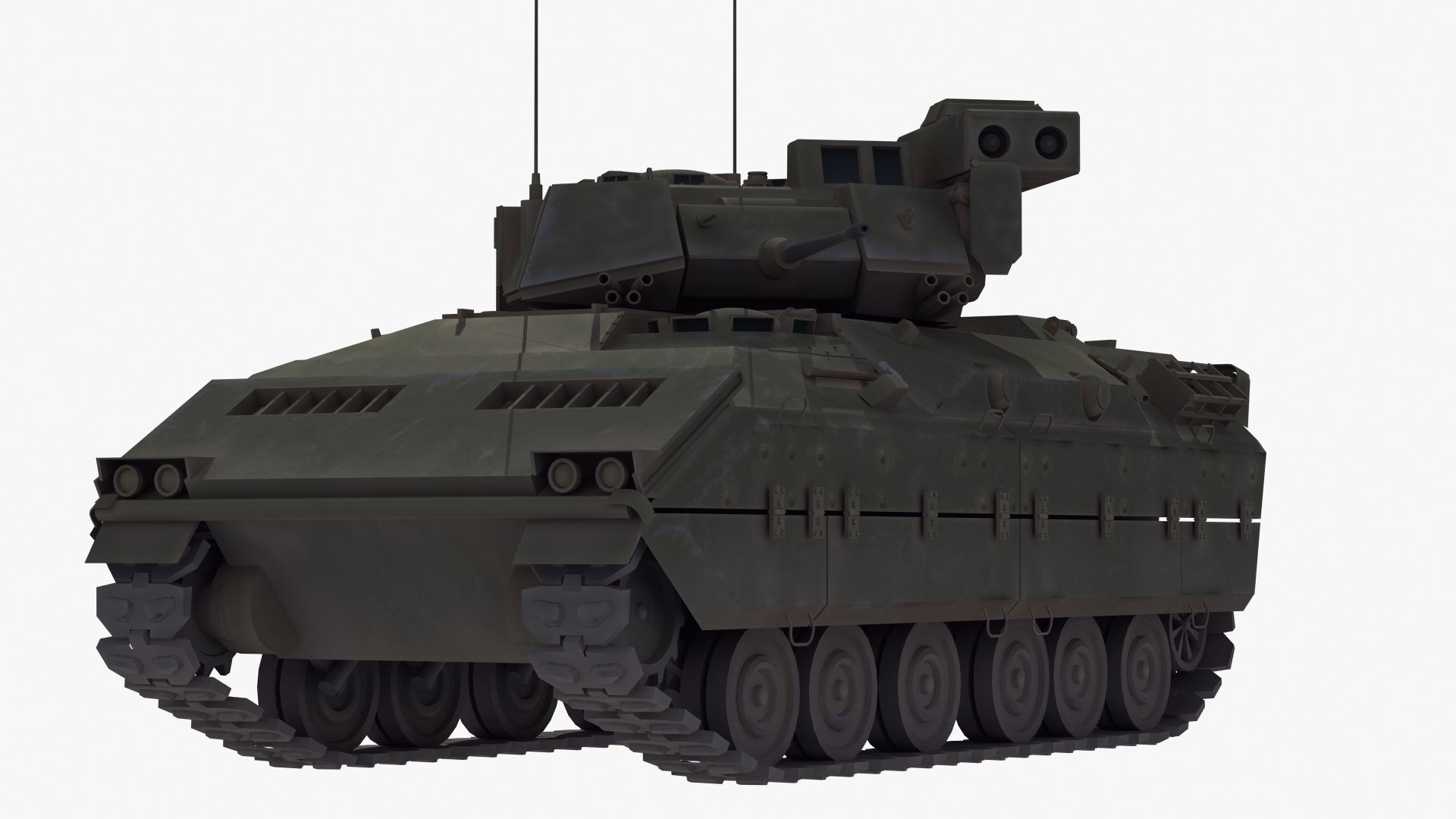 M2 Bradley APC 3D model | CGTrader