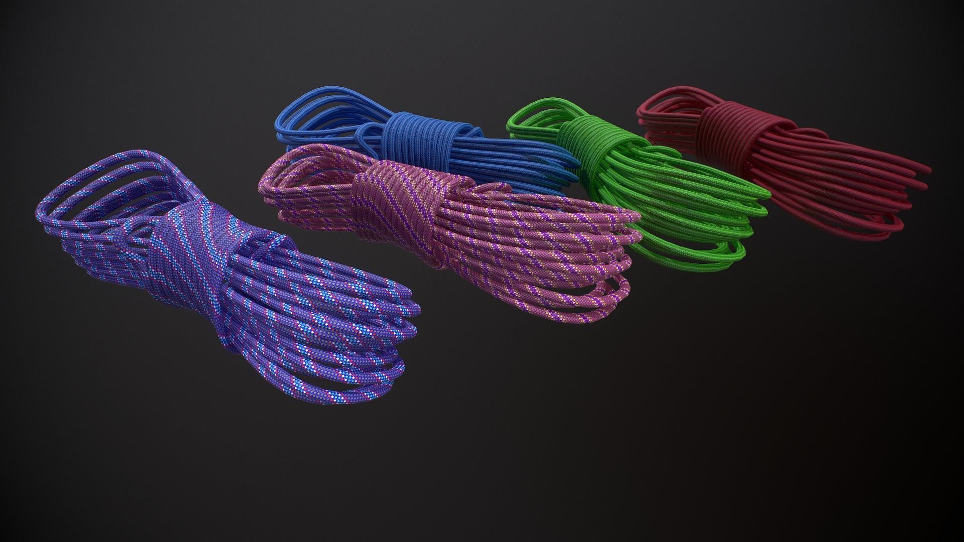 3D model Rope Climbing VR / AR / low-poly | CGTrader
