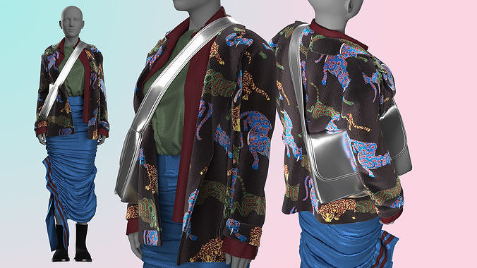 Street Look Fitted to Gen8 Body Mesh 3D model | CGTrader