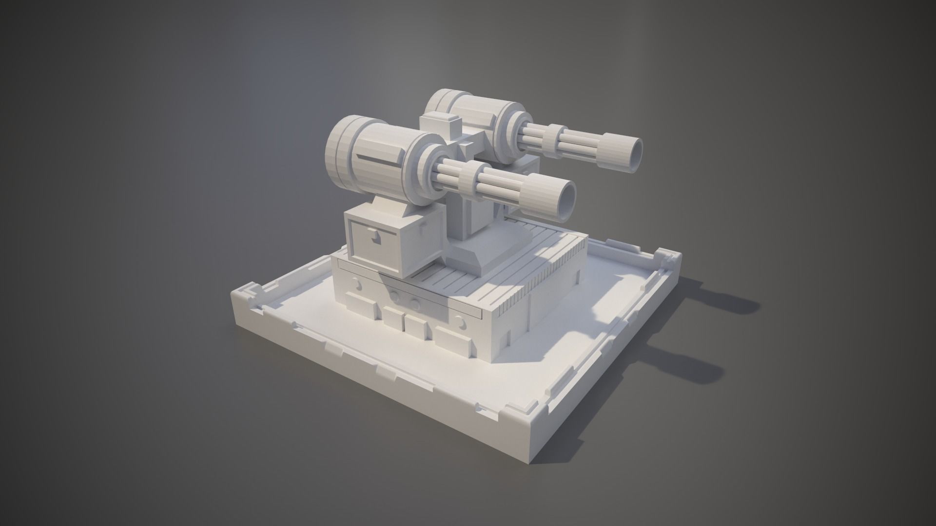 Turret Collection 3D model 3D printable | CGTrader