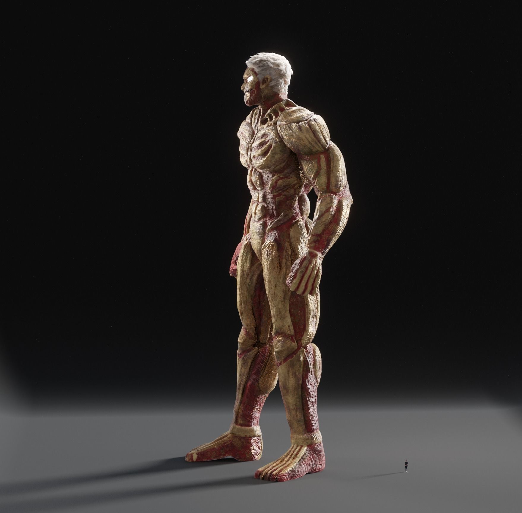 3D model Armour Titan - Attack on Titan 3D model realistic Blender ...