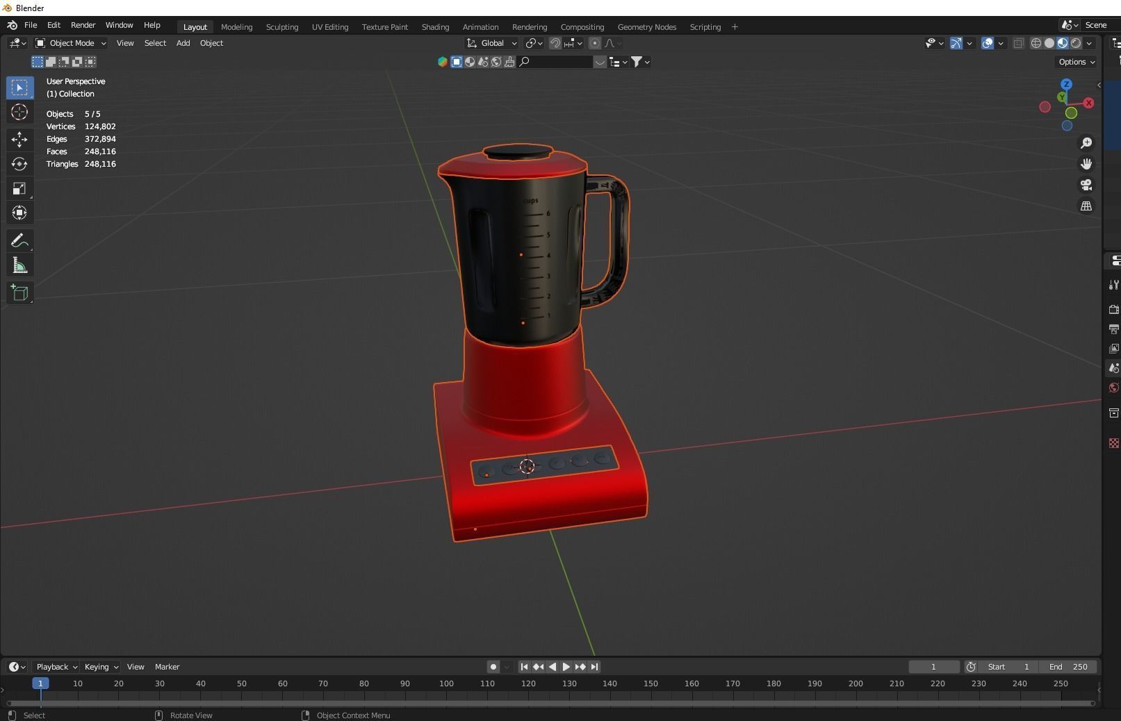 kitchen set 3D Models - JIB 3D model | CGTrader