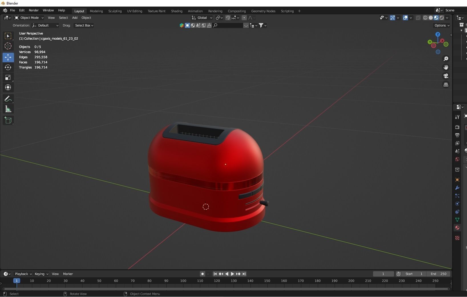 kitchen set 3D Models - JIB 3D model | CGTrader