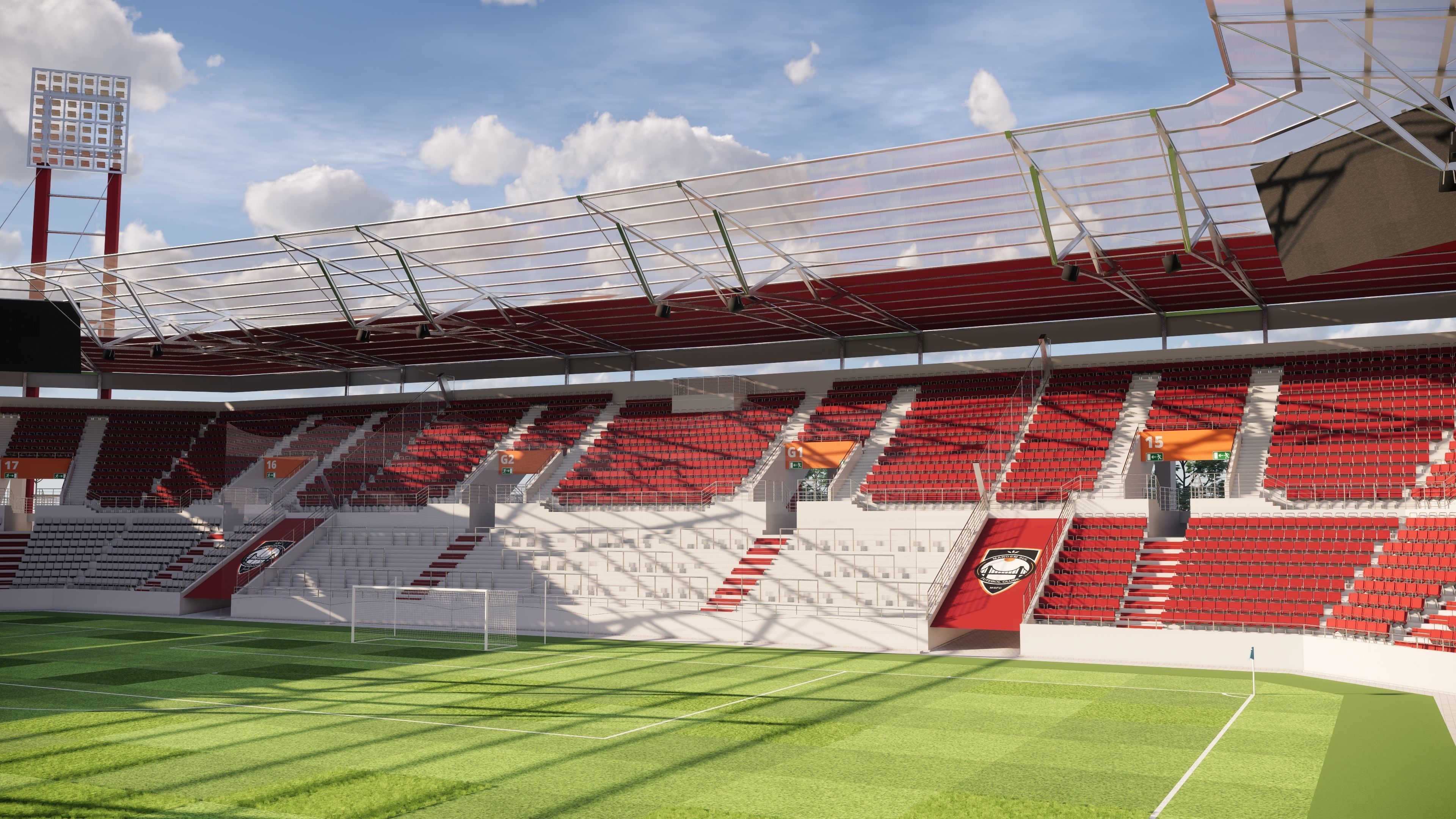 Stadium Sketchup Enscape 3D model | CGTrader