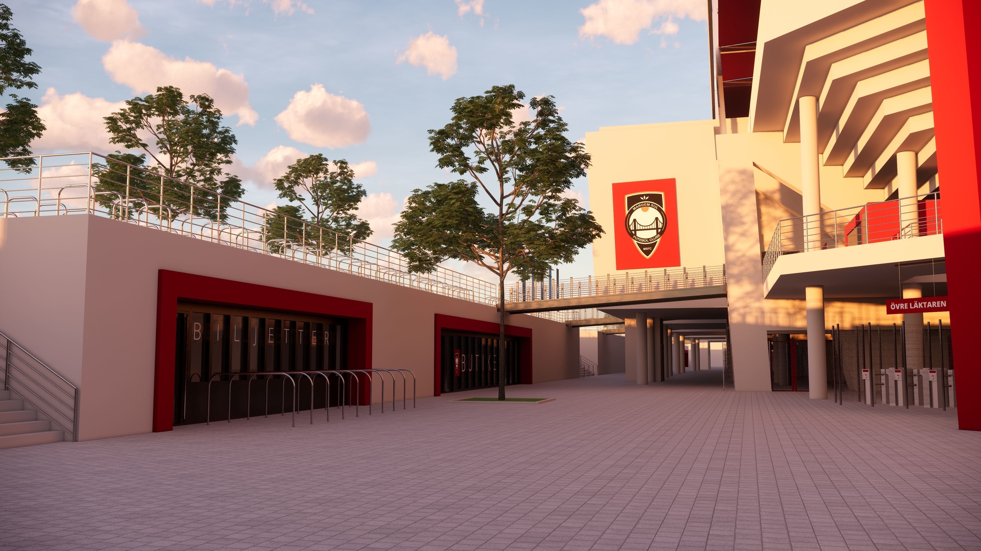 Stadium Sketchup Enscape 3D model | CGTrader