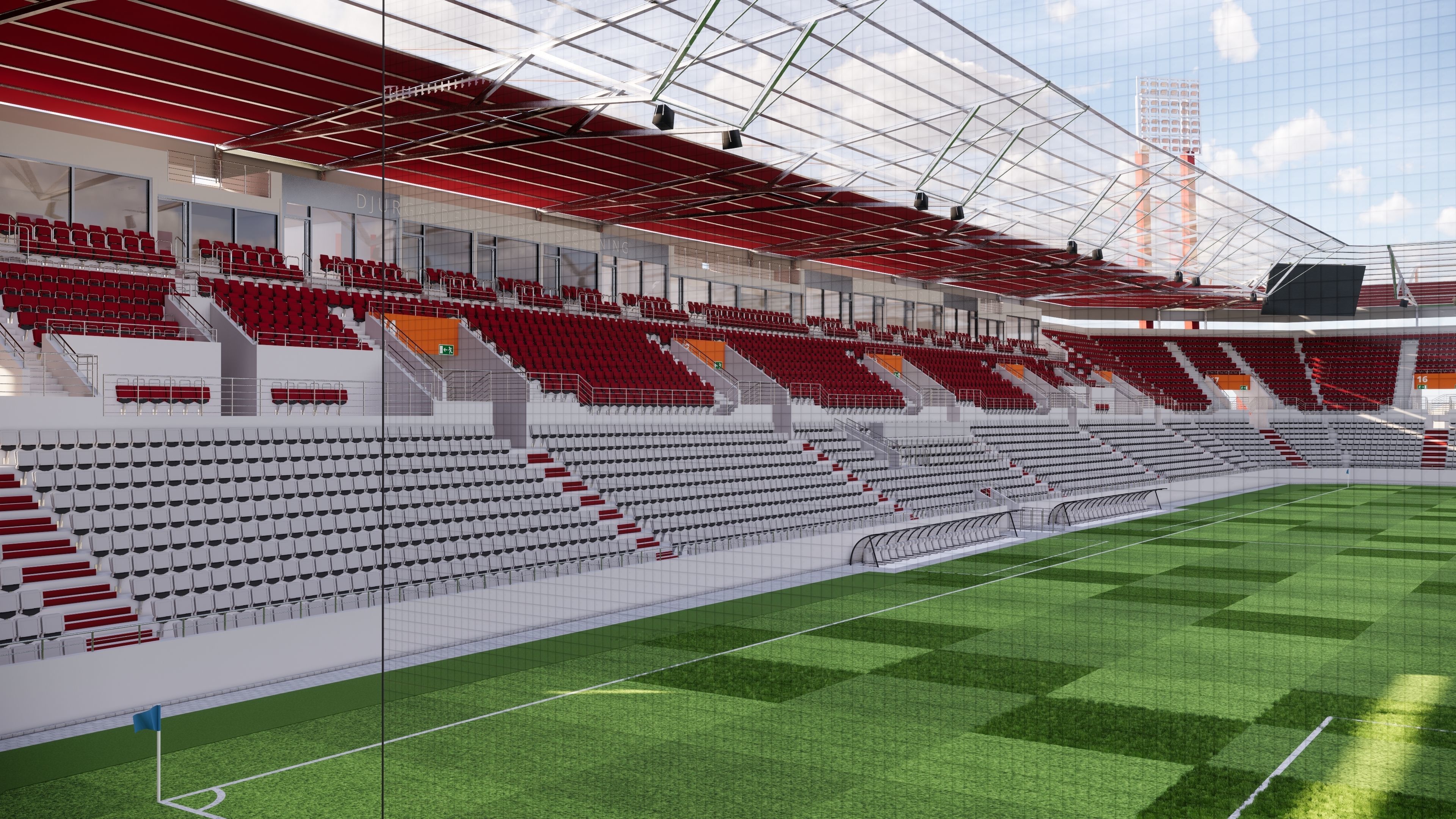 Stadium Sketchup Enscape 3D model | CGTrader