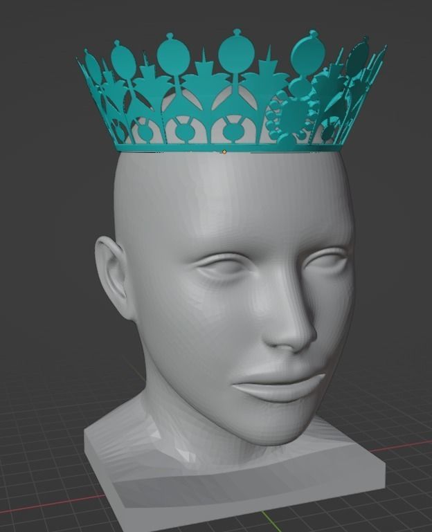 Tiara 1 3D model 3D printable | CGTrader