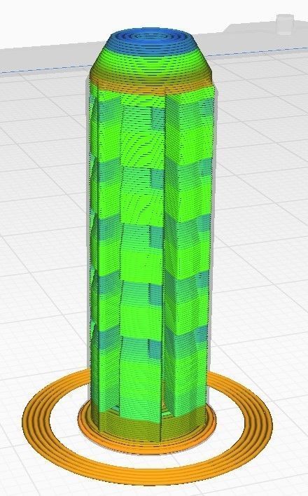 Screw anchor dowel parametric incl Slicer Settings for Prusa 3D model ...