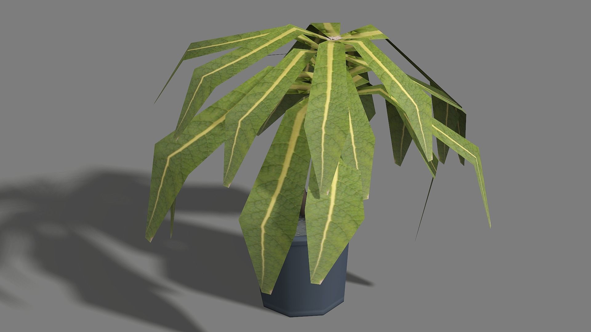 3D model Street Plant - Lowpoly Mobile Ready VR / AR / low-poly | CGTrader