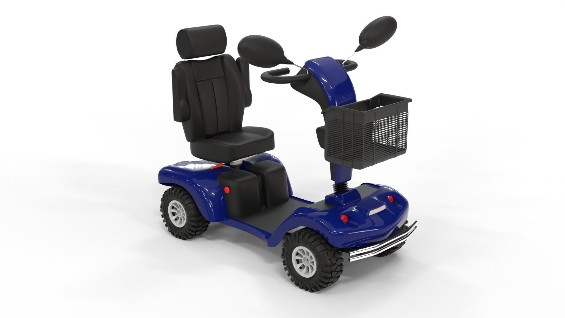 Electric Mobility Scooter 3D model | CGTrader