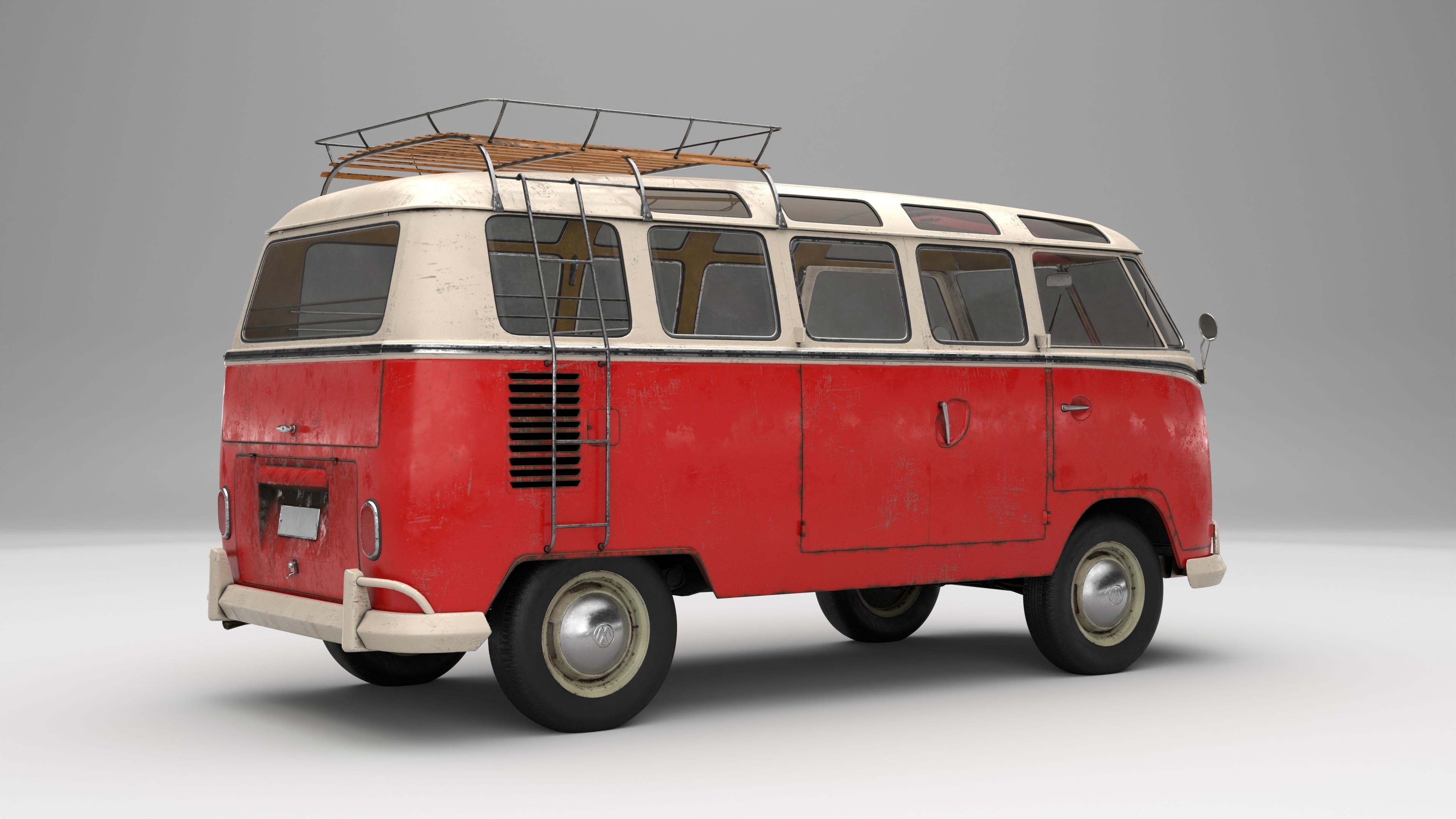 Volkswagen-T1 3D model | CGTrader