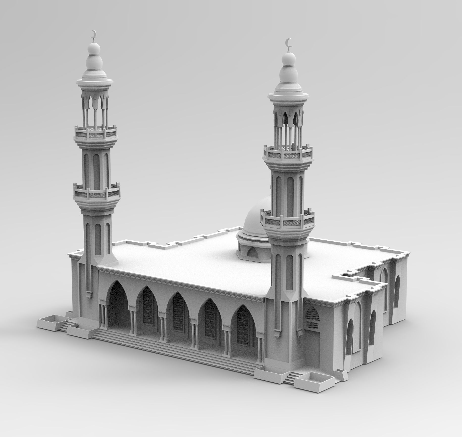 Islamic Mosque 3D model | CGTrader