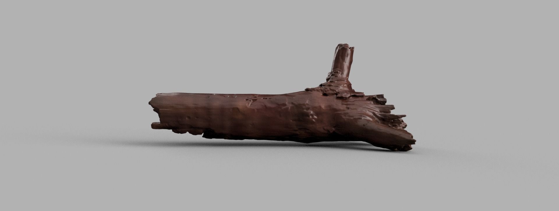 Wood branch 3D model 3D printable | CGTrader