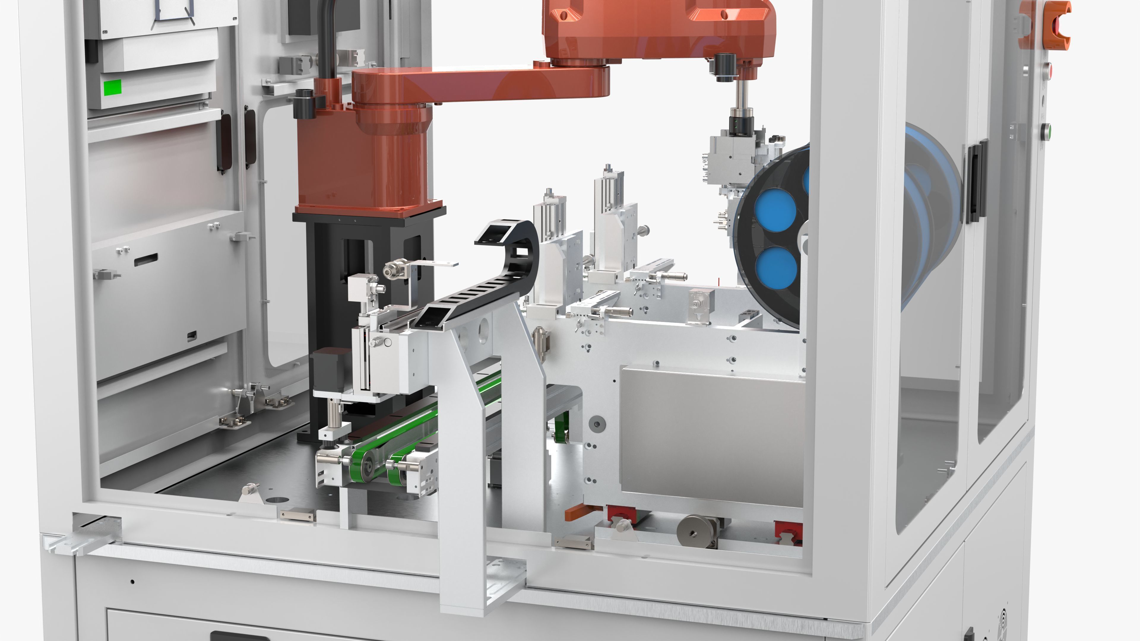 Automatic Double Feeder Labeling Machine 3D model | CGTrader