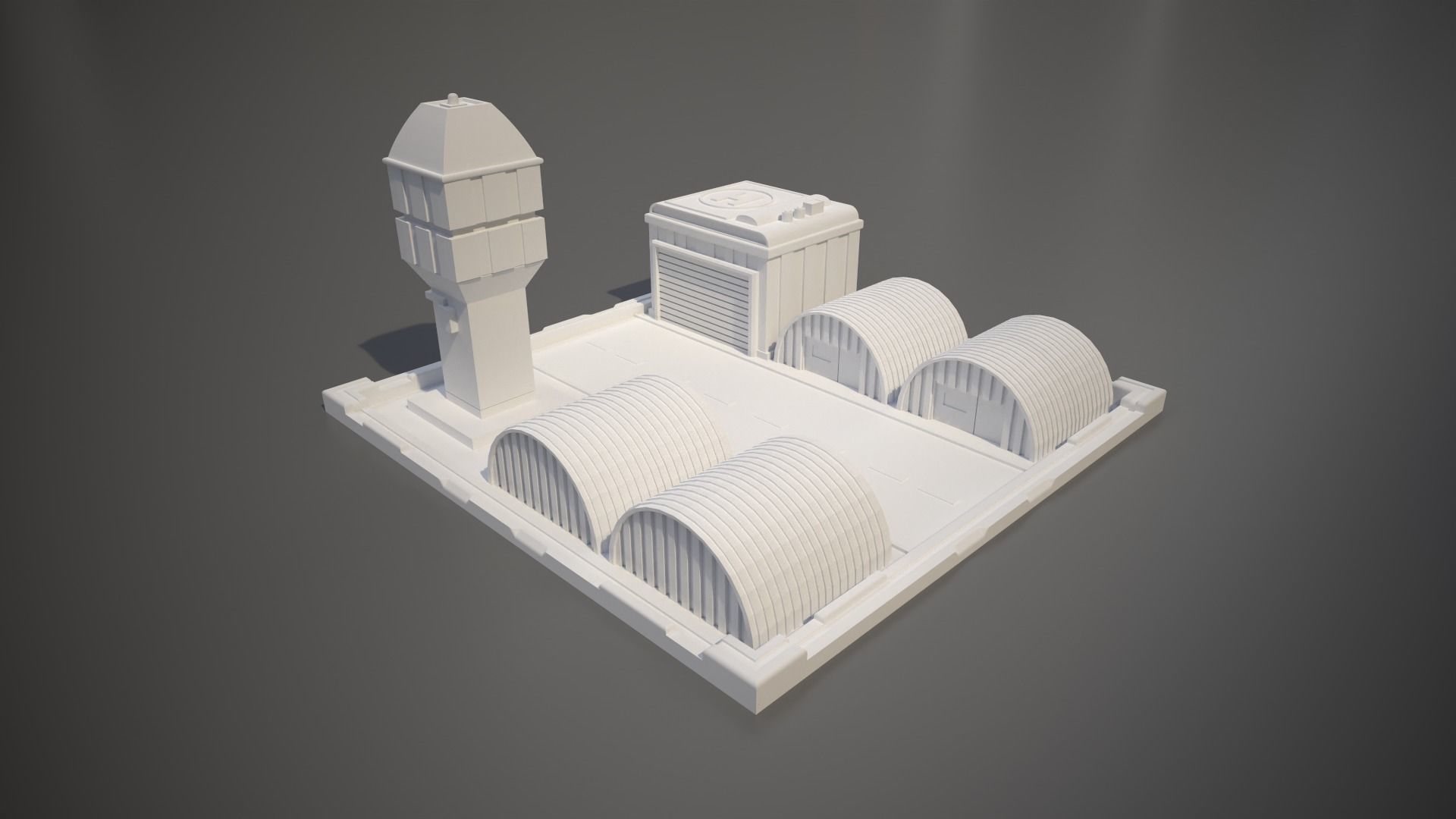 Miniature Infrastructure 3D Model Collection | CGTrader