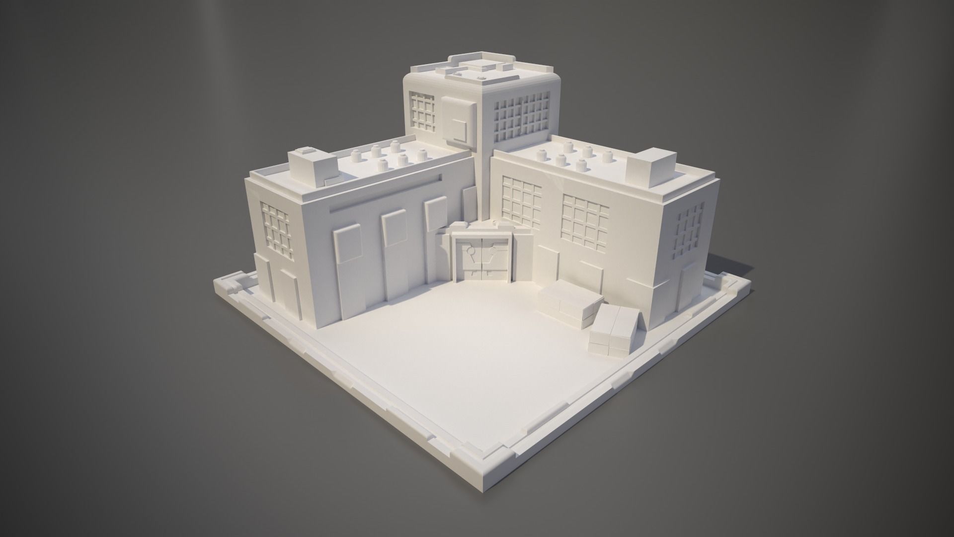 Miniature Infrastructure 3D Model Collection | CGTrader