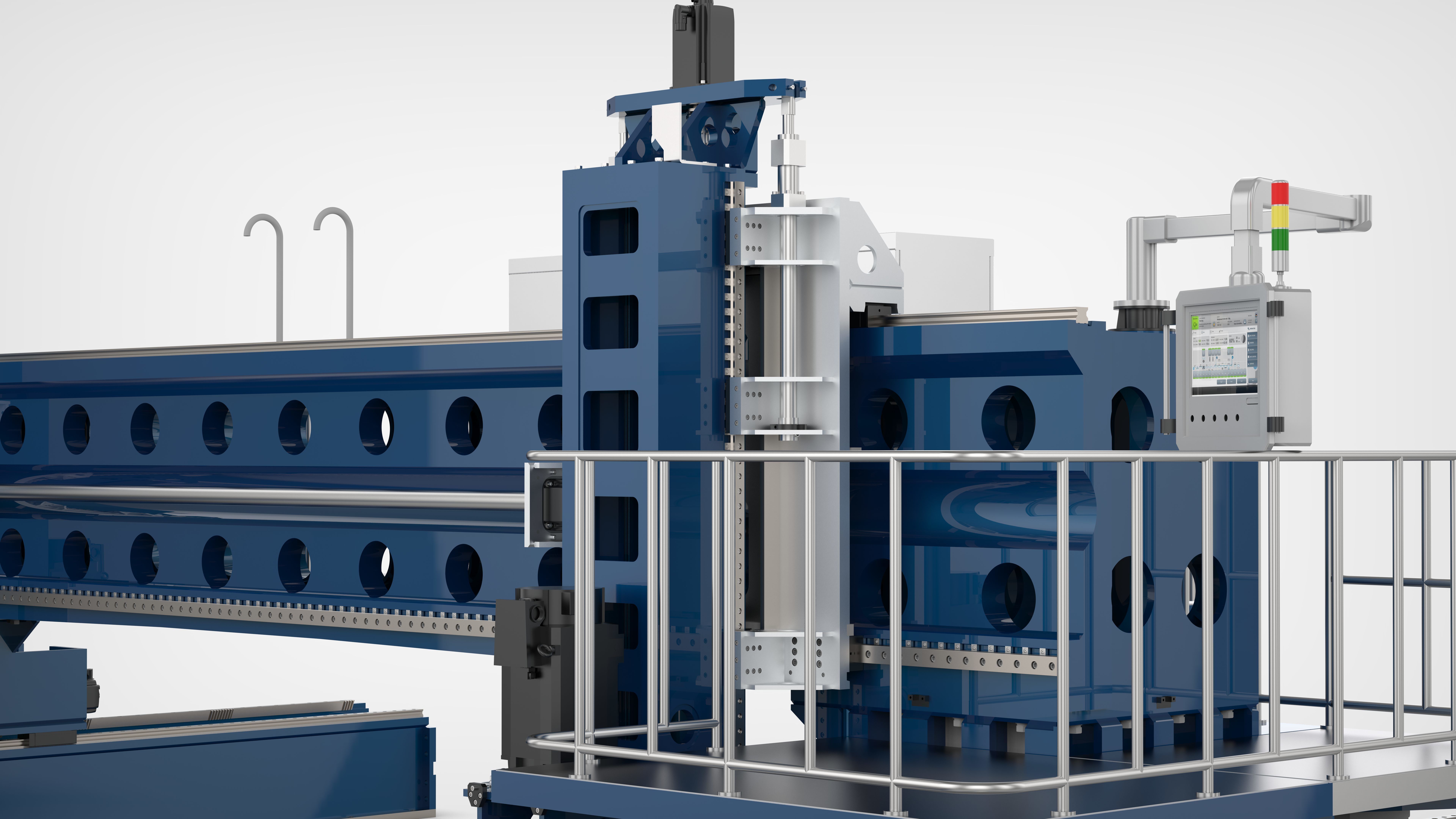 6060 Gantry Milling Machine 3D model | CGTrader
