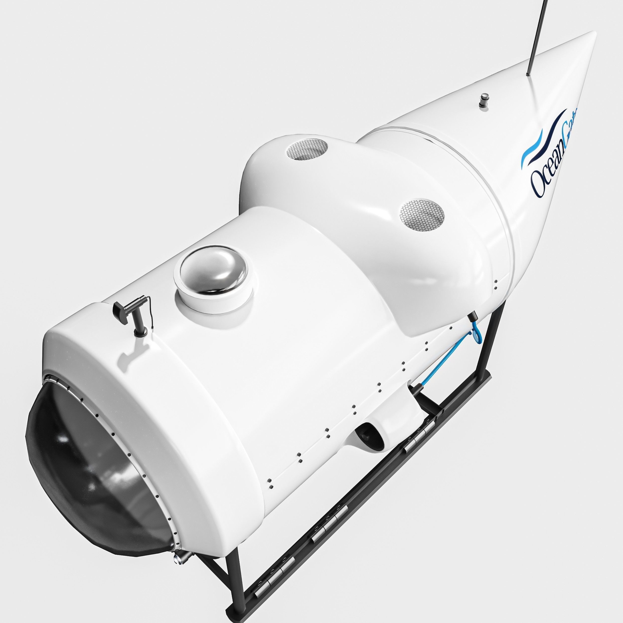 3D model Ocean Gate Submarine VR / AR / low-poly | CGTrader
