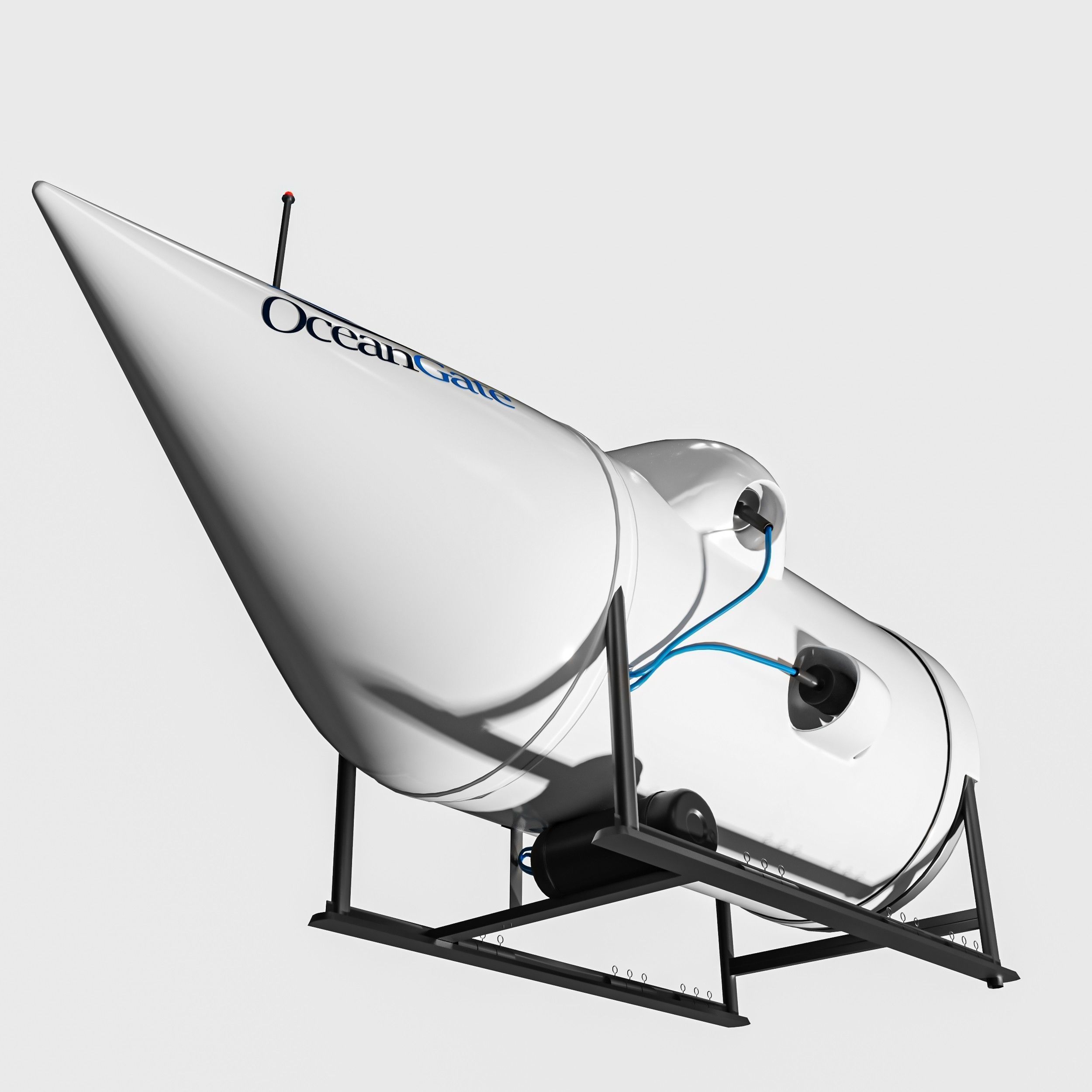 3D model Ocean Gate Submarine VR / AR / low-poly | CGTrader