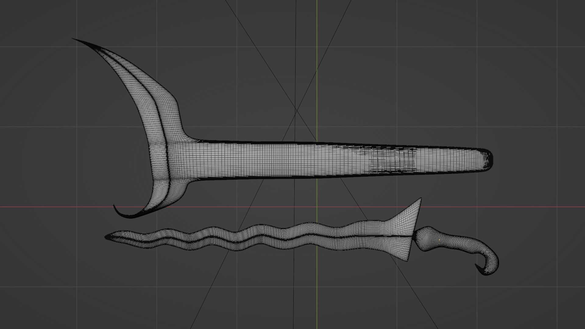 Keris Traditional 3D model | CGTrader