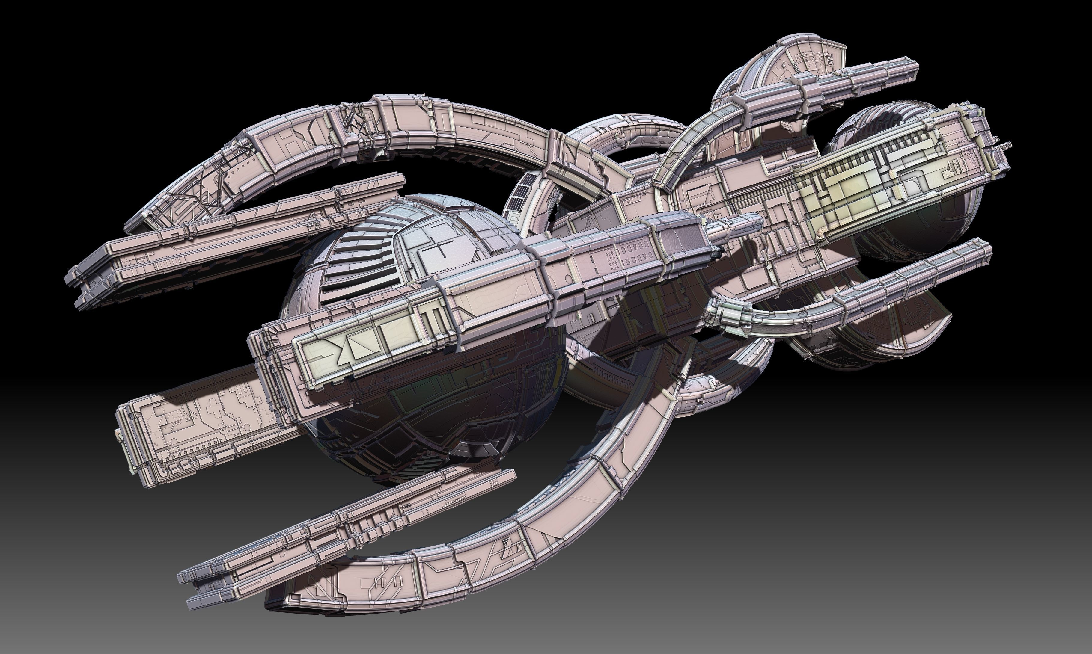 space equipment node 00207 3D model | CGTrader