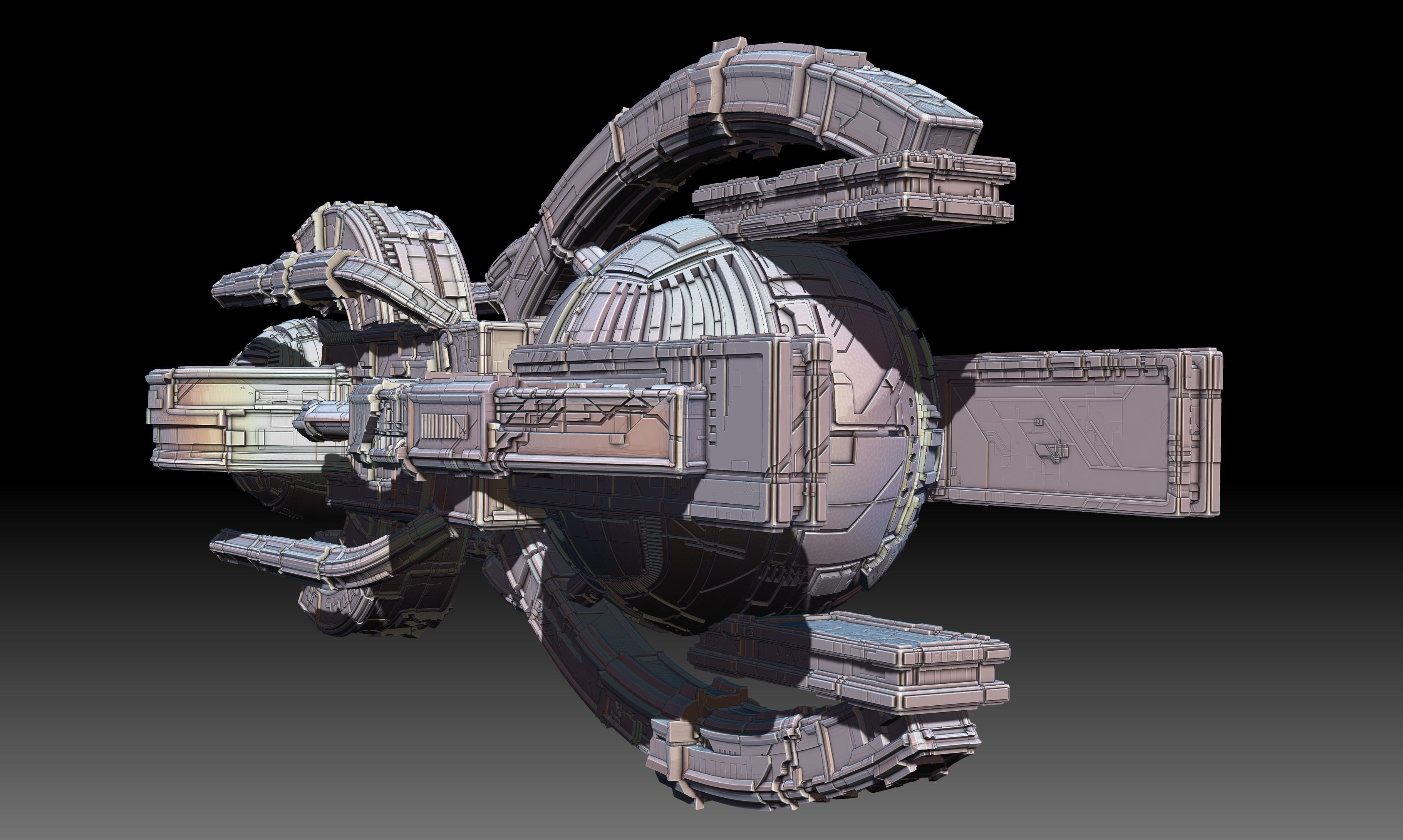 space equipment node 00207 3D model | CGTrader