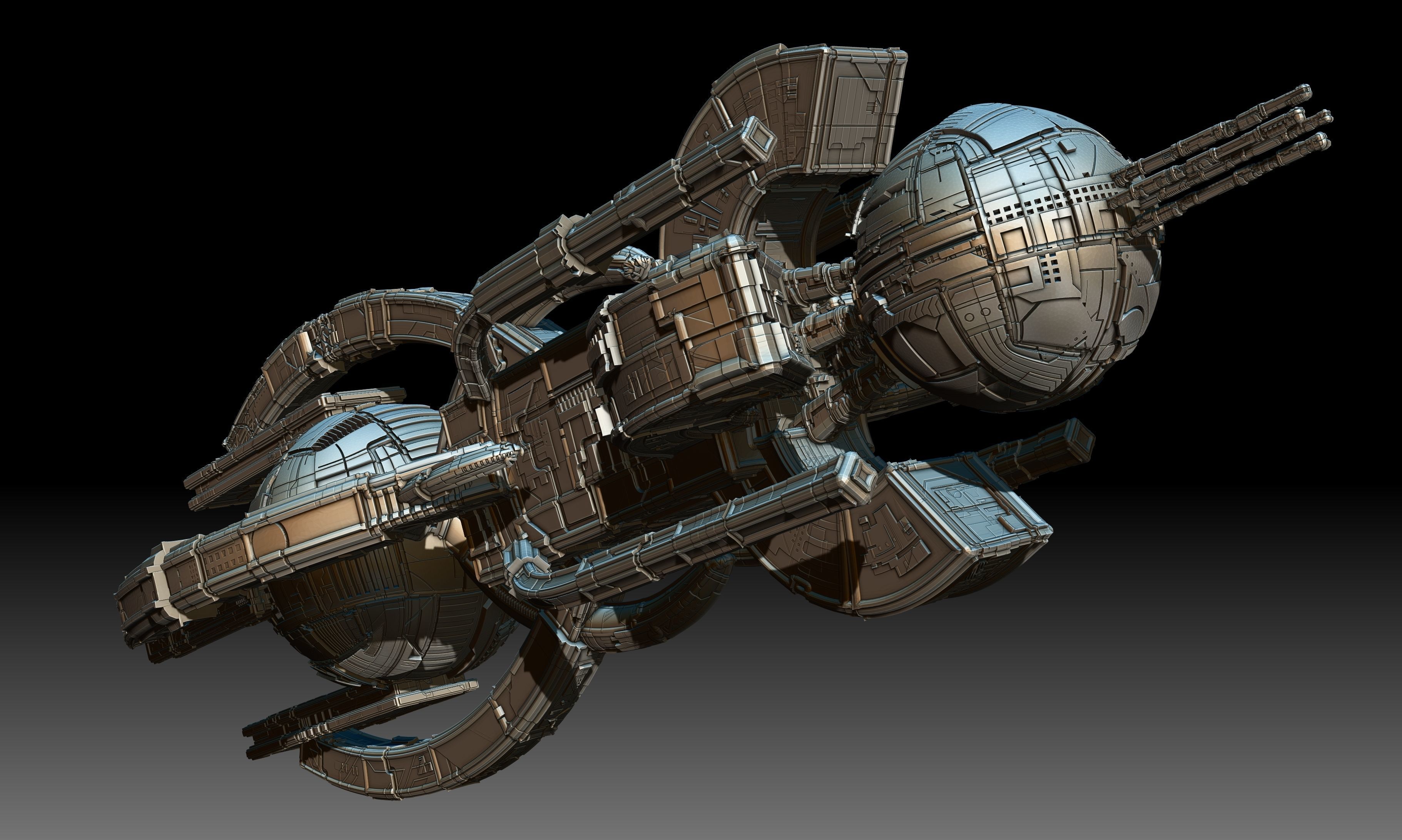 space equipment node 00207 3D model | CGTrader