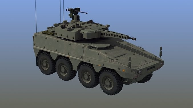 Boxer CRV 30mm 3D model | CGTrader